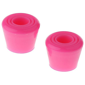 2pcs PU Roller Skates Toe Stops Inline Skates Ice Skates Accessories Outdoors Pink