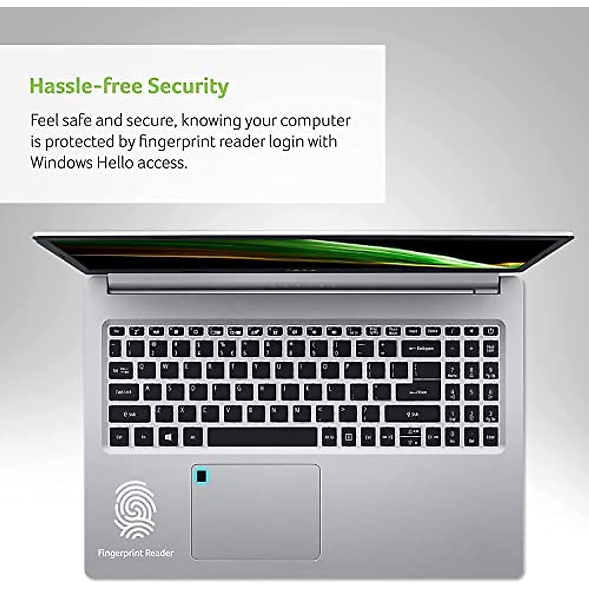 Acer 2022 Newest Aspire 5 Slim 15.6" FHD IPS Laptop, Quad-Core AMD Ryzen 3 3350U (Upto 3.5GHz,Beat i5-7200U), 12GB DDR4 RAM, 512GB SSD,WiFi 6, Backlit KB, Fingerprint Reader,Windows 11+MarxsolCables