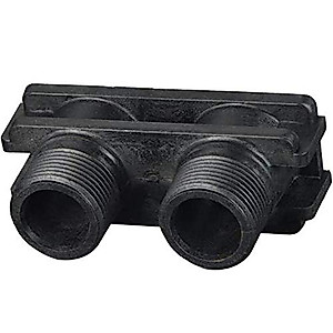 Fleck 80k On Demand Water Softener with Resin Made in USA/Canada 80,000 Grains Black