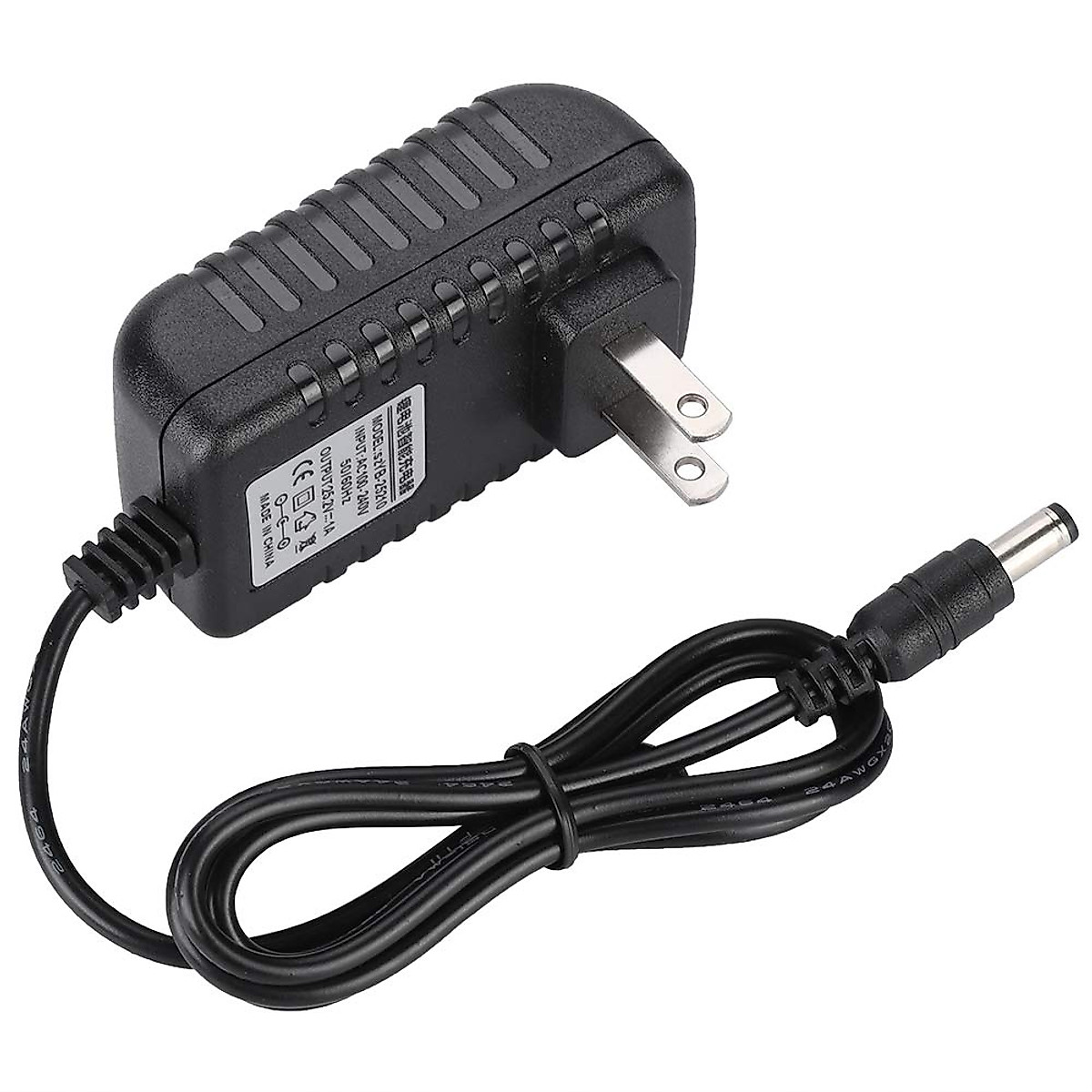 25.2V/1A Fast Charging Li-ion Charger Adapter with Multi-Level Protections 100-240V Input (US)