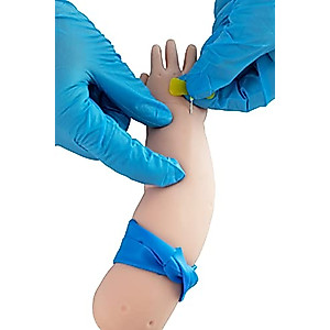 Pediatric IV and Phlebotomy Practice Kit by The Apprentice Doctor. Practice and Perfect Critical Medical Skills Before Working on Real People. (Light Skin Tone)