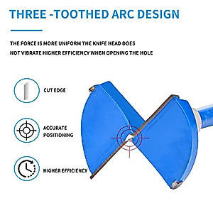1-1/16" Forstner Drill Bit,Hex Shank Carbide Tipped Wood Drilling Wood Tool Punching Bit(26mm)