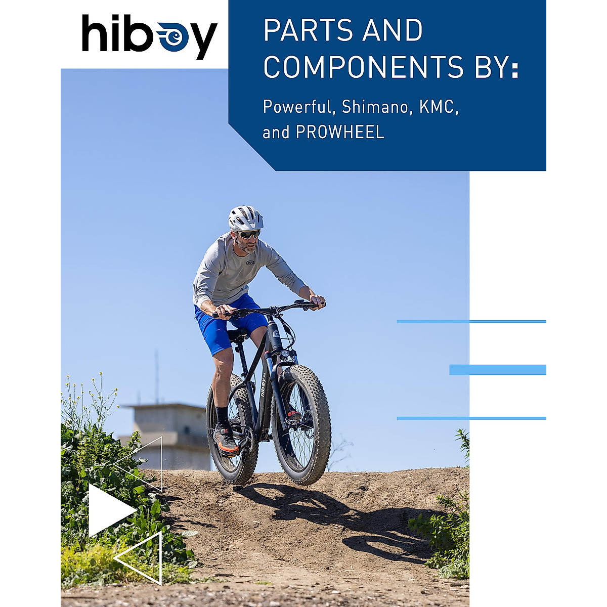 Hiboy P6 Electric Bike for Adults, 28MPH 62.1Miles Range 750W Motor 48V 13Ah Removable Battery Ebike, 26” x 4.0" Fat Tire Electric Mountain Bicycle, Shimano 9 Speed, Hydraulic Suspension, UL Certified