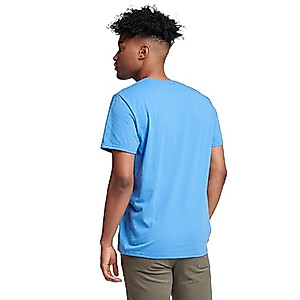 Russell Athletic mens Essential Short Sleeve Tee T Shirt, Collegiate Blue, Large US
