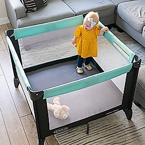 SheetWorld Fitted 100% Cotton Percale Pack N Play Sheet Fits Graco Square Play Yard 36 x 36, Grey Chevron Zigzag, Made in USA