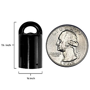 MAGNET PAL Child Safety Cabinet Lock Replacement Key Set - Key (3) Pack (Black)