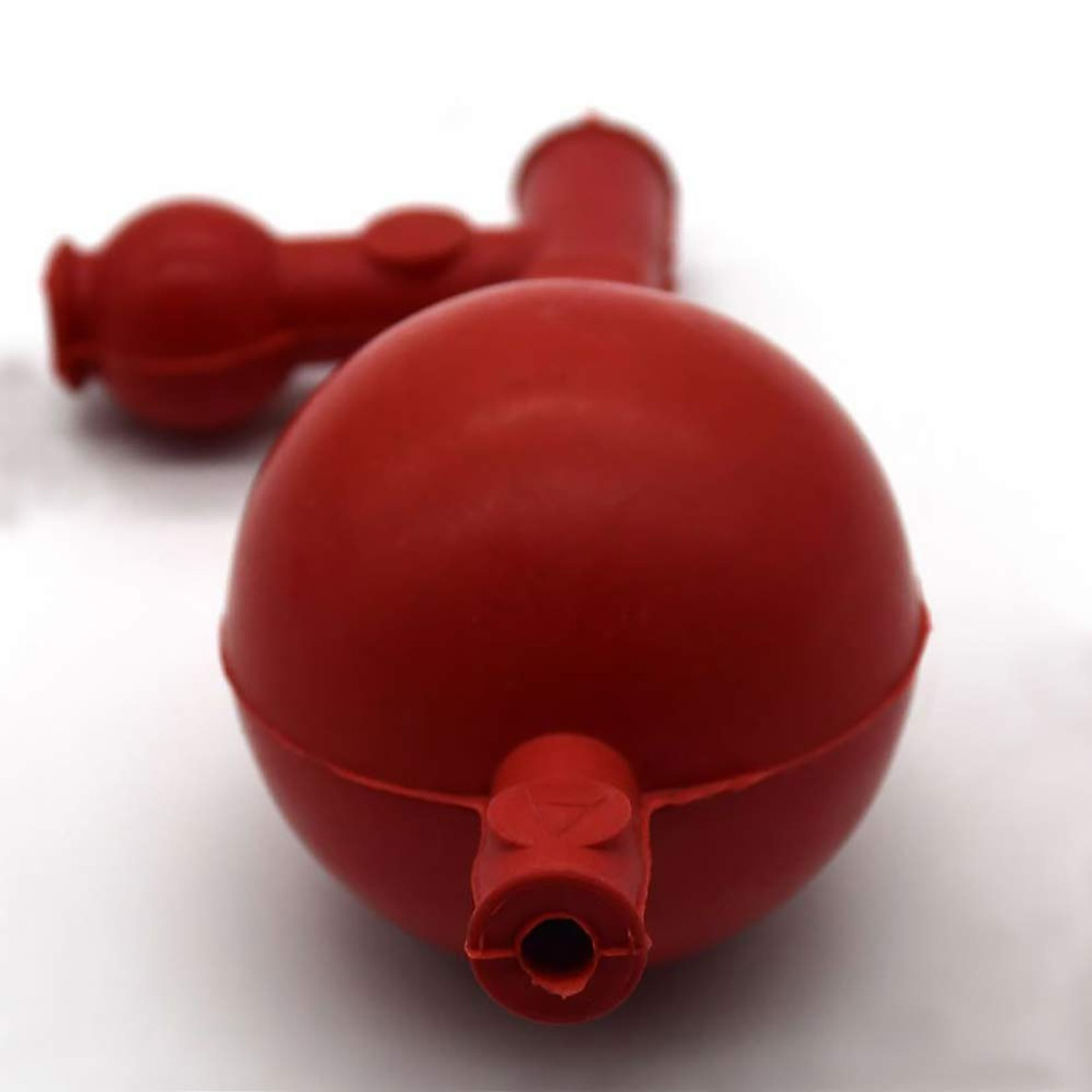 LabZhang 2 pcs Lab Pipette Filler Bulb 3 Valves Natural Rubber Pipets 5.4cm (2.1'') Diameter, 13cm (5.1'') Length