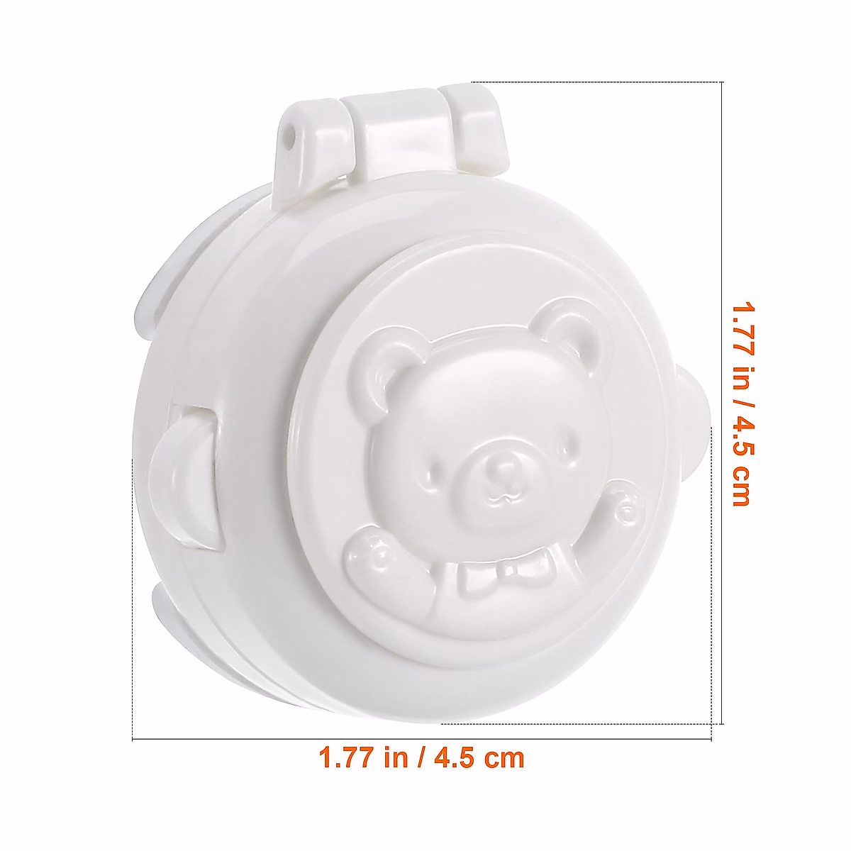 DOITOOL 4Pcs Children Safety Button Covers Security Lock,Child Proof Car Washing Machine Key Start Protection Cover,Baby Safety Prevent Pressing Device for Stove Refrigerator Washer