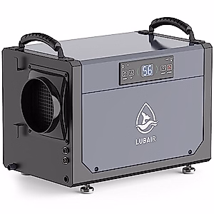 120 Pints Commercial Dehumidifiers for Basement,Crawl Space Dehumidifier with Drain Hose, Industrial Dehumidifier for Large space,Optional Remote Control,Whole House,Auto Defrose