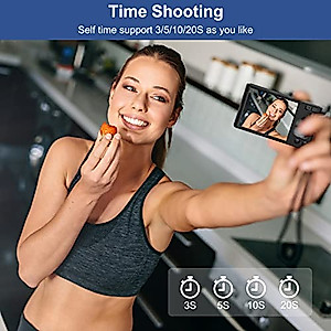 4K Digital Camera - 48MP Camera with 32GB SD Card，4K Rechargeable Electronic Mini Camera for Students, Teens, Kids