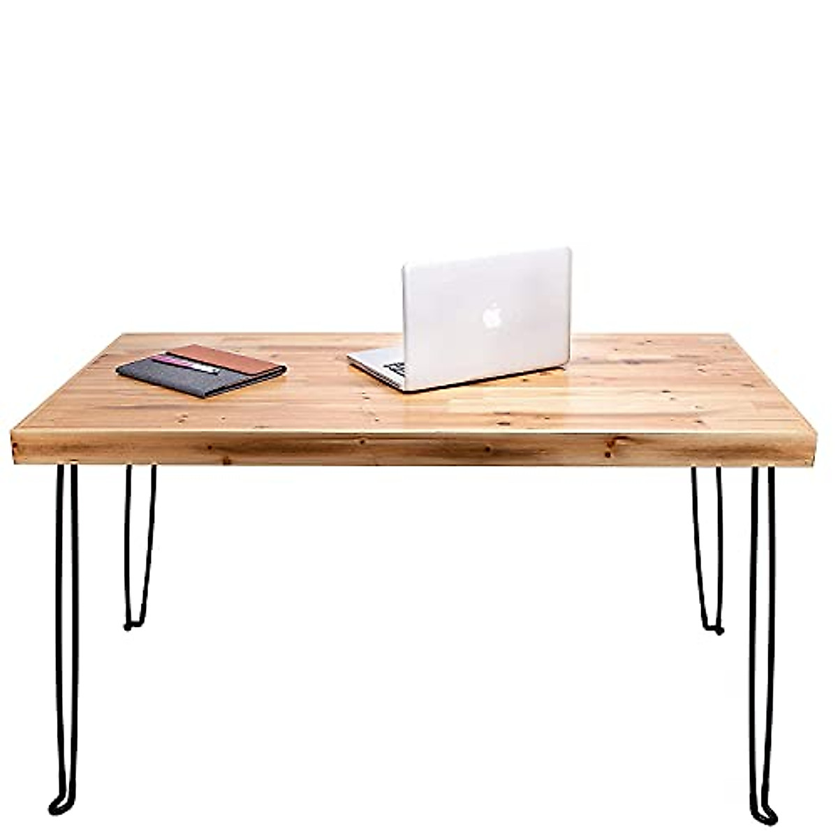 Sleekform Folding Desk Lightweight Portable Wood Table, Small Wooden Foldable No Assembly Required