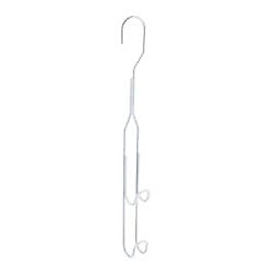 Shower Caddy Extender 11 in. - White Metal
