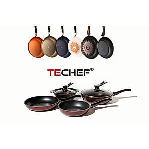 TECHEF - Blooming Flower Collection/Soup Pot With Glass Lid (2-quart)