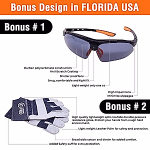 CARIB GEAR PRO Gel Knee Pads For Men and Women Work Construction | Heavy Duty Comfortable Anti-Slip Pad For Tiling, Cleaning Flooring Roofing and Gardening | Extra Gel and Cushion Support