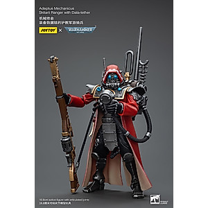 JoyToy Warhammer 40K: Adeptus Mechanicus Skitarii Ranger with Data-tether 1:18 Scale Action Figure