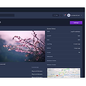 Screenly Digital Signage Player - 2021 US RPi3 Model B+ Edition - Plug and Play Digital Signage Platform