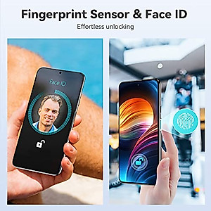 CUBOT X50 Mobile Phone 8 GB RAM+128GB ROM, Smartphone Android 11with 64MP Rear Cameras,6.7 Inch Large Screen 4G Dual SIM Phone 4500mAh Battery, Fingerprint& Face Unlock,GPS NFC-Black