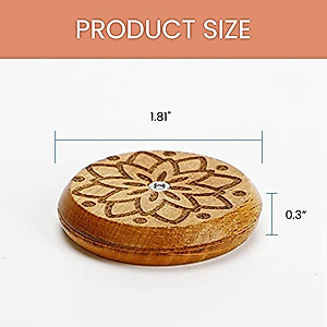 UFO Bread Lame Cutter, Bread Lame Scoring for Tool Sourdough Bread Bakers Bread Razor Scorer Blade Banneton Cutter Scoring Knife Making Bakers Lame Handcrafted Lame with Red Holster and 5 Razor Blades