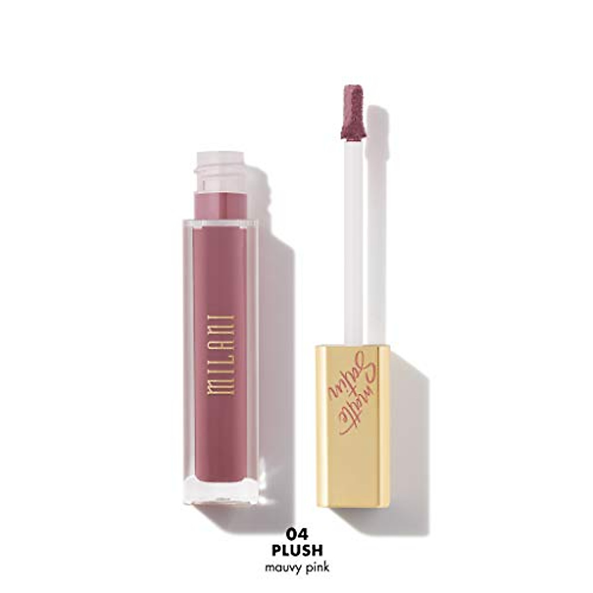 Milani Amore Satin Matte Lip Crème - Plush (0.22 Fl. Oz.) Cruelty-Free Nourishing Lip Gloss with a Soft, Full Matte Finish