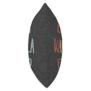 Custom Kayla Gifts & Designs for Girls Best Kayla Ever Retro Vintage Name Gift Dark Heather Gray Throw Pillow, 16x16, Multicolor