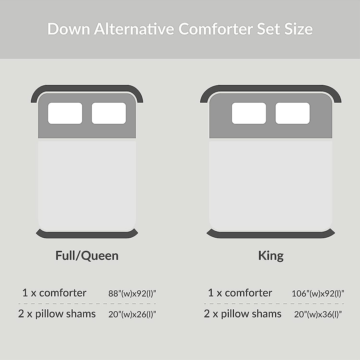 Hyde Lane Farmhouse Bedding Comforter Sets, Ivory Full/Queen Size Boho Bed Set,Cotton Top with Modern Neutral Style Clipped Jacquard Stripes, 3-Pieces Including Pillow Shams (90x90 Inches)