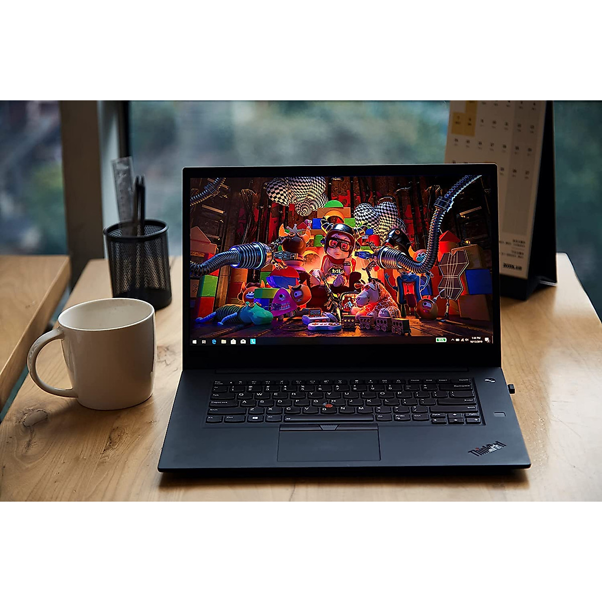 Lenovo ThinkPad P1 16" 4K (3840x2400) (Intel Core i9-11950H vPro, 64GB RAM, 4TB SSD, RTX 3080 16GB) Mobile Workstation Laptop, Fingerprint, Backlit, 3-Yr WRT, IST Cable, Wi-Fi 6, Win 11 Pro