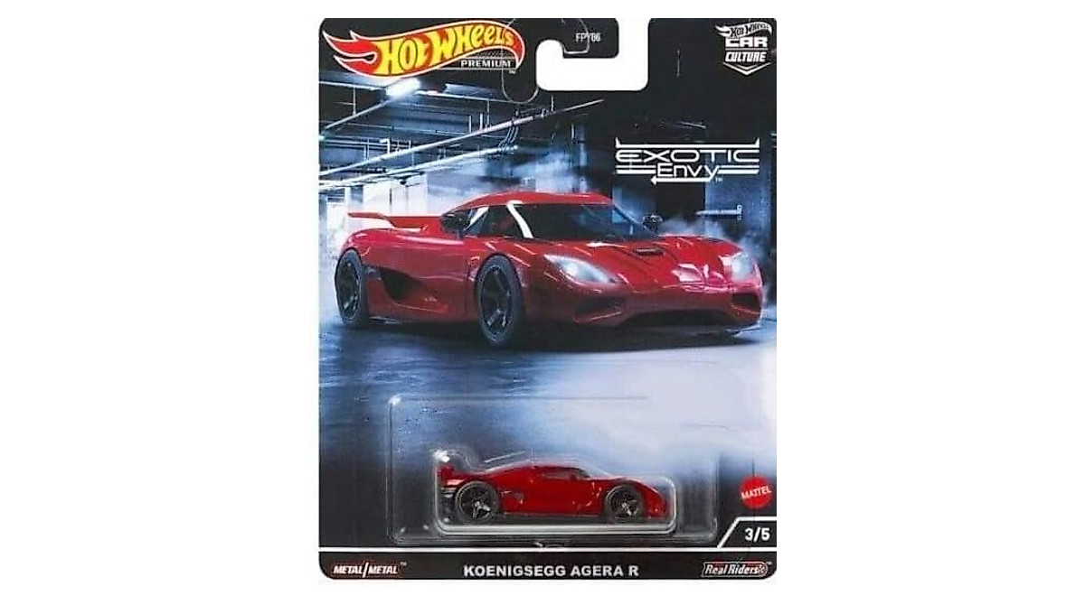 Hot Wheels 2022 Exotic Envy Diecast Cars - Complete Set