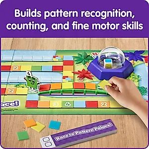 hand2mind Numberblocks Race to Pattern Palace! Board Game, Educational Board Games, Numbers for Toddlers, Math Toys for Kids 3-5, Preschool Learning Activities, Birthday Gifts for Kids