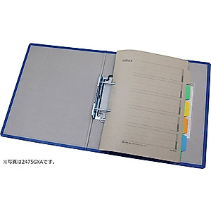 King Jim 2475GXA-3 King File, A4, Vertical, Blue, Pack of 3