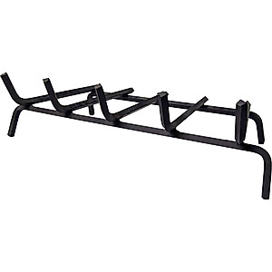 Peterson Fyreside 24-inch Live Oak Log Set with Vented Burner, Auto-Safety Pilot Control Valve and Gas Connection Kit (Propane Gas Only)