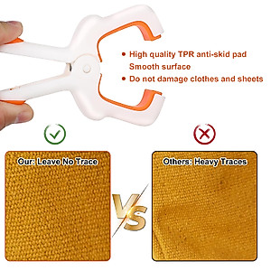 Tyqour 8pcs Towel Chair Clips, Cruise Pool Towel Clips, Towel Clip, Beach Chair Clips, Clothespins Heavy Duty Plastic Clamps Strong Grip Keep Your Towel from Blowing Away