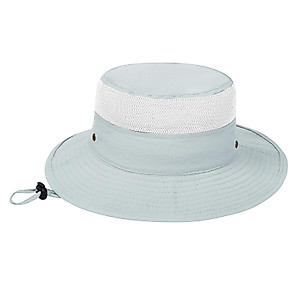 Century Star Baby Sun Hats Summer Beach Hats for Kids UPF 50+ Outdoor Wide Brim Sun Protection Hat Toddler Bucket Cap Blue 0-12 Months