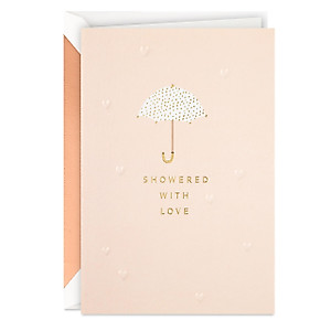 Hallmark Signature Bridal Shower Card (Showered with Love) (5RZH1244)