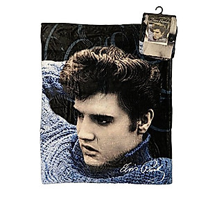 Midsouth Products Elvis Throw Blanket - Blue Sweater