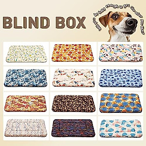 Magic Dog Medium Crate Bed & Pad, Super Soft Pancake Style, Machine Washable, 28-Inch