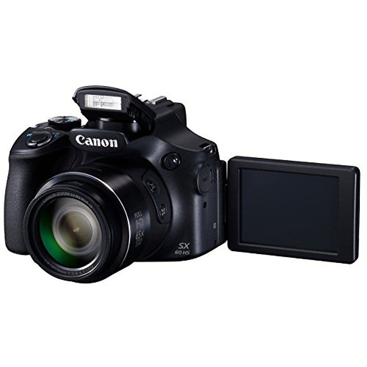 Canon PowerShot SX60 HS Digital Camera - Wi-Fi Enabled - International Version (No Warranty)