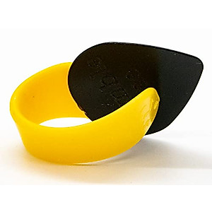 Fred Kelly Picks D5J-M-3 Delrin Bumblebee Jazz Medium Guitar Pick (Pack of 3)