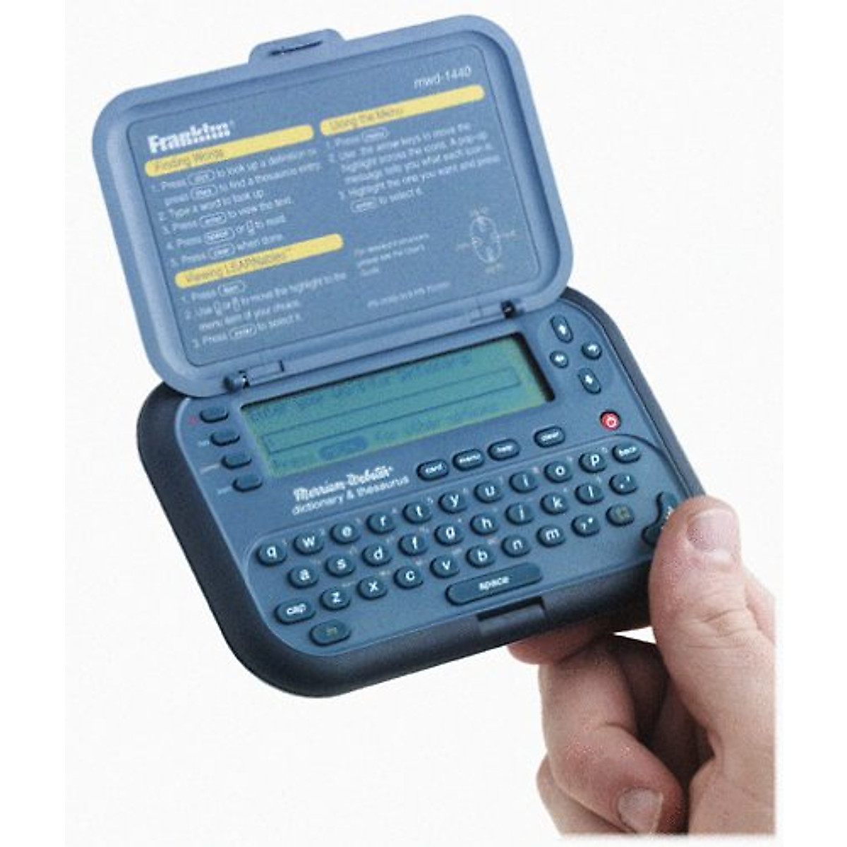 Franklin MWD-1440 Dictionary and Thesaurus with Bookman II