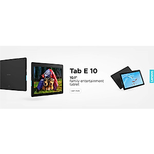 Lenovo Tab E 10 1" Android Tablet 2GB