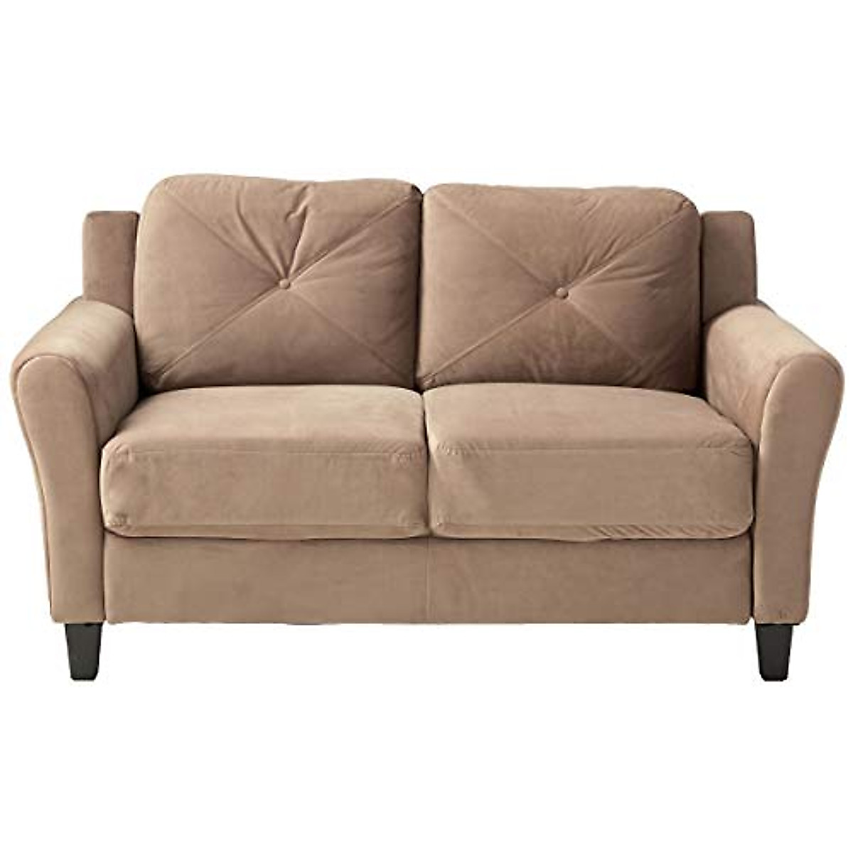 LifeStyle Solutions Loveseat Sofa, Brown