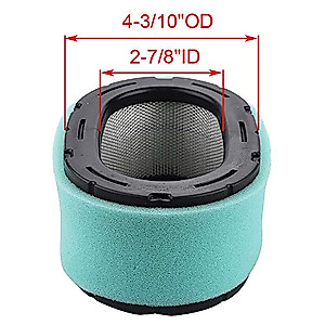 Savior 16-083-04-S Air Filter 16-083-05-S Pre Cleaner 52-050-02-S Oil Filter for Kohler 16 083 04S 1608304-S EZT715 EZT725 EZT740 KT610 KT620 KT715 KT725 KT730 ZT720 Kohler 7000 Series Air Filter