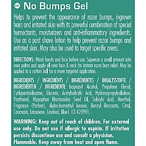 Clubman Pinaud Shave Gel No Bumps After Shave for Men Sensitive Skin 4 oz 2 Pack