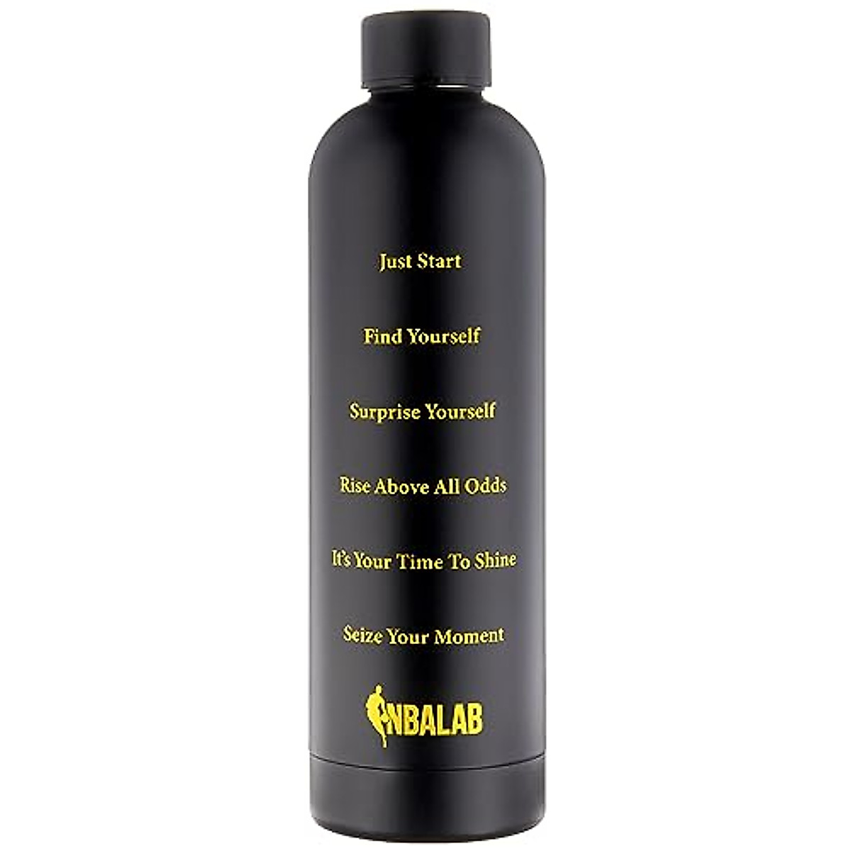 BLACC Bottle Officially Licensed NBA Golden State Warriors Stainless Steel Insulated Water Bottle | 25oz Basketball Thermos