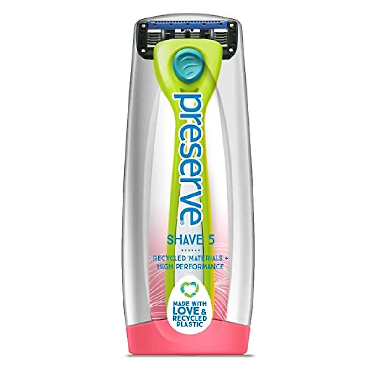 Preserve Shave 5 Refillable Razor | Made from Recycled Materials