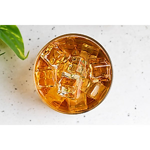 JEM GLASS F*ck Golf Whiskey Glasses - Set of 2 - Black Dishwasher Safe Print - Funny Golf Presents for Men, Women, Dad, Mom, Husband, Wife, Him, Her - 10.25 Ounces Each