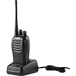 BAOFENG BF-888S 3 Pack Walkie Talkie Long Range for Adults with Earpieces Rechargeable Handheld Two Way Radio