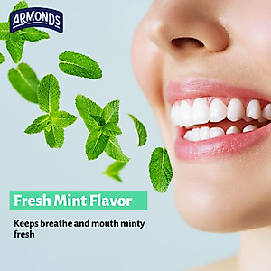 Armonds ProPicks Original Dental Picks for Teeth Cleaning - Disposable Plastic Toothpicks for Teeth & Gums - Cleans Teeth & Massages Gums - Fresh Mint Flavor - 3 Packages x 120 Interdental Tooth Picks