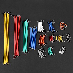 Preformed Jumper Wire, with Storage Box Breadboard Jumper Wires, for Prototyping Use. Convenient for Store and Fetch