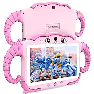 Tablet for Kids 7 Kids Tablet for Toddlers Tablet, 64GB Children Tablet, Kids Edition Tablet for Toddler Learning Tablet for Boys Girls with WIFI, Dual Camera, Touch Screen, Parental Control, Netflix
