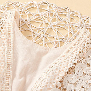 Baby Girl Lace Romper Boho Clothes Newborn Photography Outfits 6-12 Months